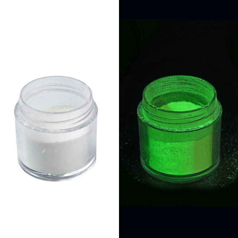 Glow In The Dark Sparkling Powder - White to Green - Create Resin Craft ...